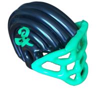 China Custom PVC Inflatable Helmet 48x28cm for Kids Advertising Promotion Party for sale