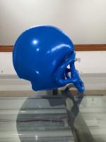China Custom PVC Inflatable Helmet 48x28cm for Kids Advertising Promotion Party for sale