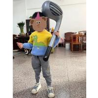 China Custom PVC Inflatable Golf Clubs Toy for Kids 67cm EN71 Certified for sale
