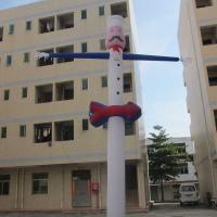 China Polyester Fabric Inflatable Sky Dancer Chef Tube Man 6m Height for Outdoor Advertising for sale