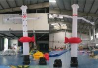 China Polyester Fabric Inflatable Sky Dancer Chef Tube Man 6m Height for Outdoor Advertising for sale
