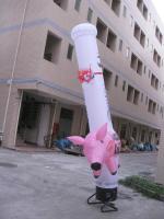 China Custom Inflatable Sky Dancer Chef Tube Man 3m High for Outdoor Advertising for sale