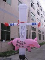 China Custom Inflatable Sky Dancer Chef Tube Man 3m High for Outdoor Advertising for sale