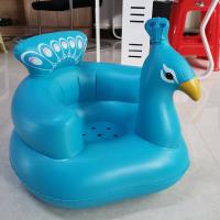 China Custom PVC Inflatable Feeding Chair for Kids 56cm 3 Year Warranty for sale
