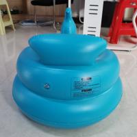 China Custom PVC Inflatable Feeding Chair for Kids 56cm 3 Year Warranty for sale