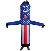 China Customized Inflatable Dancer Suit 12.5kg Polyester Fabric for Promotions for sale
