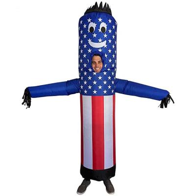 China Customized Inflatable Dancer Suit 12.5kg Polyester Fabric for Promotions for sale