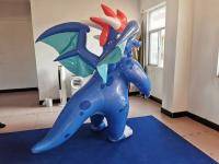 China Beile PVC Inflatable Dragon Suit Costume for Cosplay Adult Size 11kg Custom Logo for sale