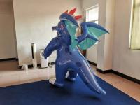 China Beile PVC Inflatable Dragon Suit Costume for Cosplay Adult Size 11kg Custom Logo for sale