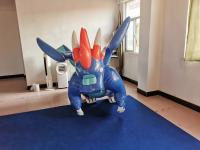 China Beile PVC Inflatable Dragon Suit Costume for Cosplay Adult Size 11kg Custom Logo for sale