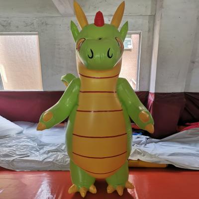 China Beile PVC Inflatable Dragon Suit Cosplay Costume Adult Size 9.5kg Custom Logo for sale
