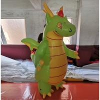 China Beile PVC Inflatable Dragon Suit Cosplay Costume Adult Size 9.5kg Custom Logo for sale
