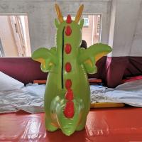 China Beile PVC Inflatable Dragon Suit Cosplay Costume Adult Size 9.5kg Custom Logo for sale