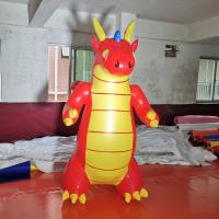 China Beile Inflatable Dragon Suit PVC Adult Costume 9.5kg Customizable for Party Promotion for sale