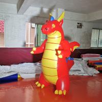China Beile Inflatable Dragon Suit PVC Adult Costume 9.5kg Customizable for Party Promotion for sale