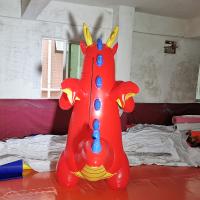 China Beile Inflatable Dragon Suit PVC Adult Costume 9.5kg Customizable for Party Promotion for sale