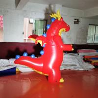 China Beile Inflatable Dragon Suit PVC Adult Costume 9.5kg Customizable for Party Promotion for sale