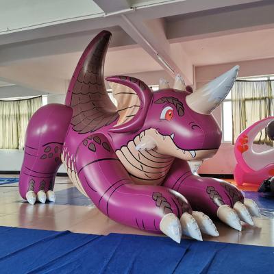 China Factory customized 3m long  advertising inflatable  Kaiji dragon for sale