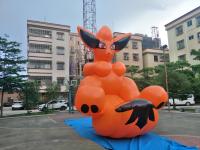 China Beile Customized quality PVC inflatable large fox cartoon for advertising for sale