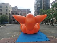 China Beile Customized quality PVC inflatable large fox cartoon for advertising for sale