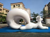 China Beile customize giant PVC inflatable fox inflatable animals for decor for sale