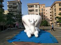 China Beile customize giant PVC inflatable fox inflatable animals for decor for sale