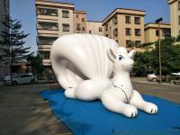 China Beile customize giant PVC inflatable fox inflatable animals for decor for sale