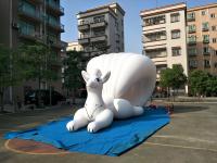 China Beile customize giant PVC inflatable fox inflatable animals for decor for sale