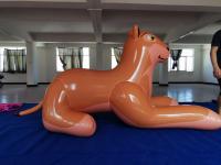 China Hot selling Beile PVC inflatable leopard customize inflatable ride on animals for sale