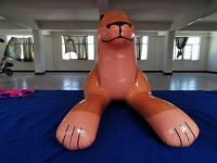 China Hot selling Beile PVC inflatable leopard customize inflatable ride on animals for sale
