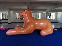 China Hot selling Beile PVC inflatable leopard customize inflatable ride on animals for sale