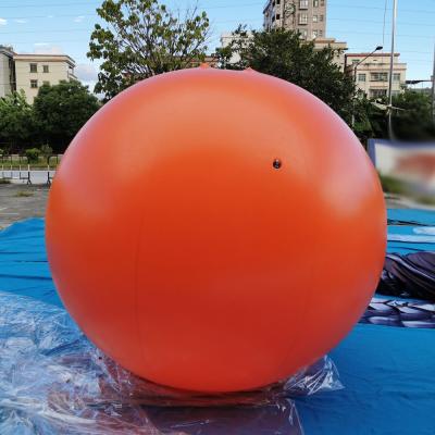 China Custom Inflatable Body Ball Suit PVC Orange 1.5m 1.7m Diameter for Party Promotion for sale