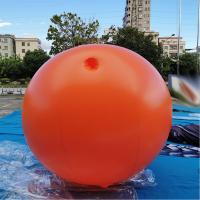 China Custom Inflatable Body Ball Suit PVC Orange 1.5m 1.7m Diameter for Party Promotion for sale
