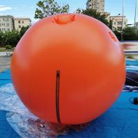 China Custom Inflatable Body Ball Suit PVC Orange 1.5m 1.7m Diameter for Party Promotion for sale