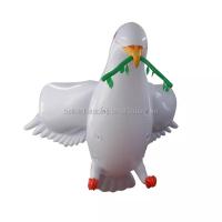 China Custom giant PVC Inflatable floating bird for outdoor advertising for sale
