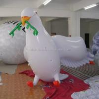 China Custom giant PVC Inflatable floating bird for outdoor advertising for sale
