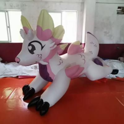 China beile cartoon  PVC inflatable bubble fox for advertising decoration for sale