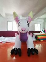China beile cartoon  PVC inflatable bubble fox for advertising decoration for sale