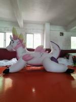 China beile cartoon  PVC inflatable bubble fox for advertising decoration for sale