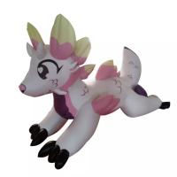 China beile cartoon  PVC inflatable bubble fox for advertising decoration for sale
