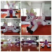 China beile cartoon  PVC inflatable bubble fox for advertising decoration for sale