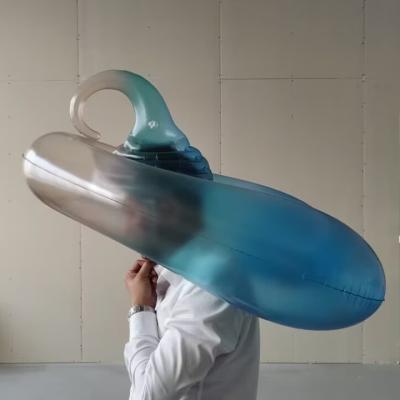 China Custom Inflatable PVC Big Hat Decoration 88x65cm for Party Promotion Advertising for sale
