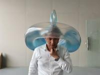 China Custom Inflatable PVC Big Hat Decoration 88x65cm for Party Promotion Advertising for sale