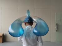 China Custom Inflatable PVC Big Hat Decoration 88x65cm for Party Promotion Advertising for sale