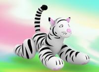 China Factory customize PVC quality  giant inflatable tiger model for sale for sale