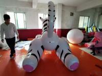 China Factory customize PVC quality  giant inflatable tiger model for sale for sale
