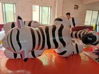 China Factory customize PVC quality  giant inflatable tiger model for sale for sale