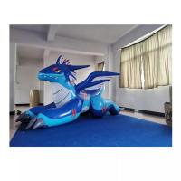 China Beile PVC Inflatable Dragon Model Toy 3.5m Ride On Play Custom Logo for sale