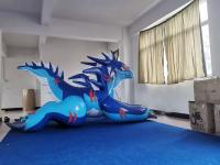 China Beile PVC Inflatable Dragon Model Toy 3.5m Ride On Play Custom Logo for sale