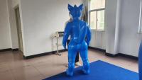 China Beile PVC Inflatable Fox Costume Body Suit for Cosplay Party Adult Size 9.5kg for sale